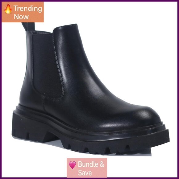 Shoes | Ultralight Chelsea Boots Chunky Heel Slipon Elastic Ankle ...